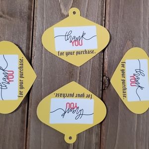Office | Thank You Tags Product Customer Tag Newbright Bo | Poshmark